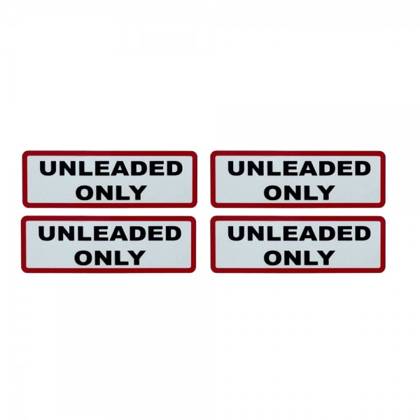 Unleaded Only' Decal Set - Small | Reppa